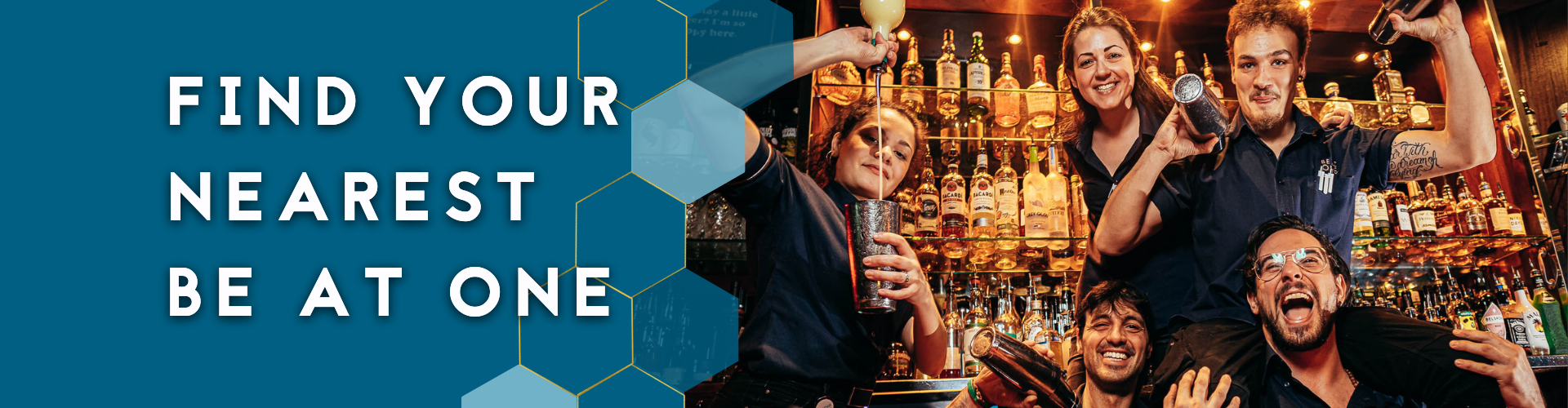 Be At One | Find your nearest bar