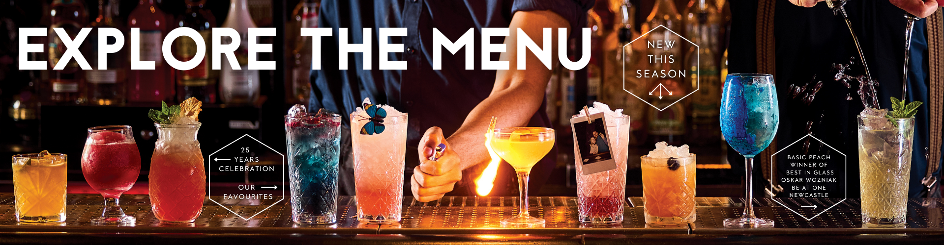 Browse Our Cocktail Menu | Be At One