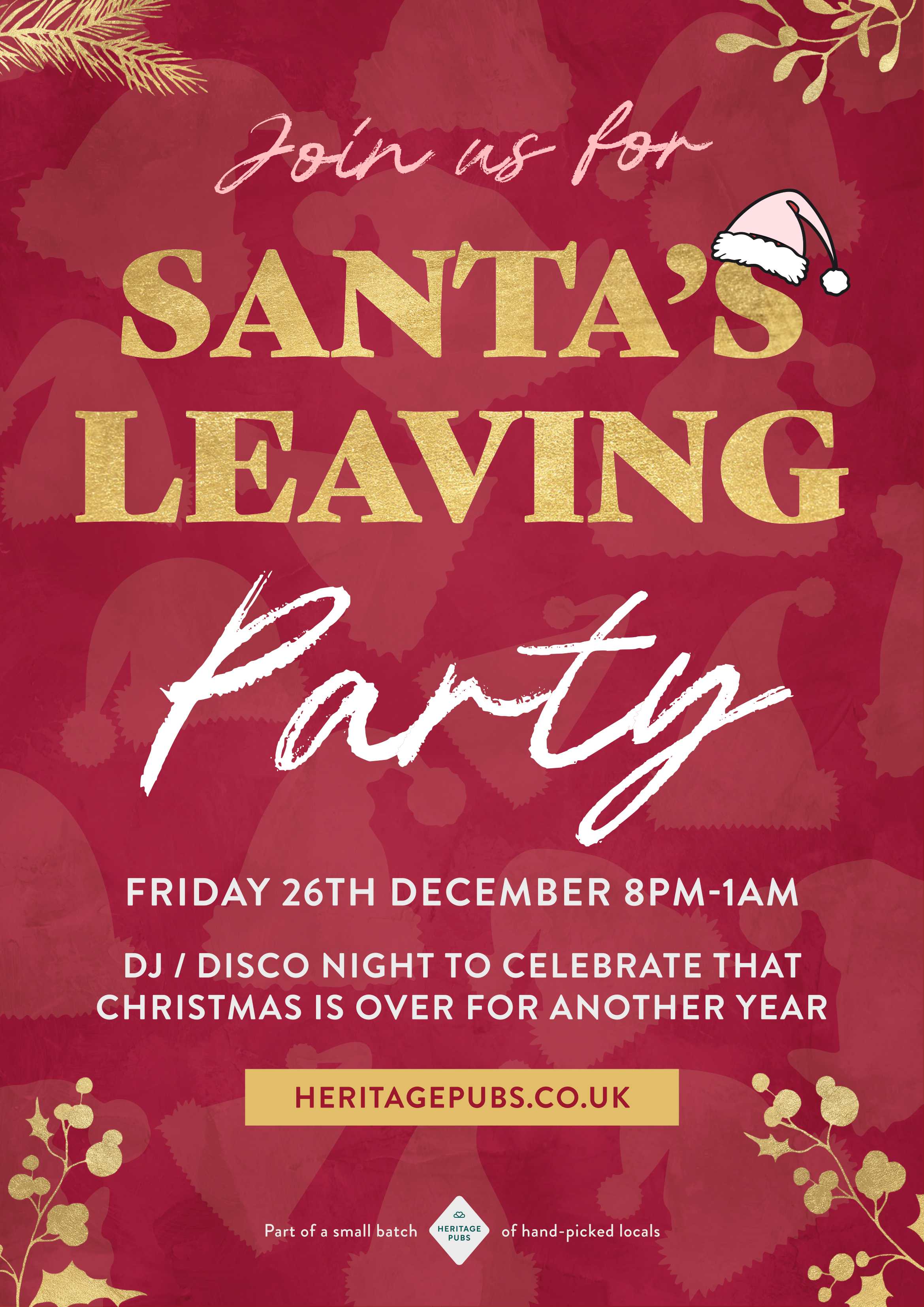 Santa's Leaving Party - Coach & Horses Ickenham