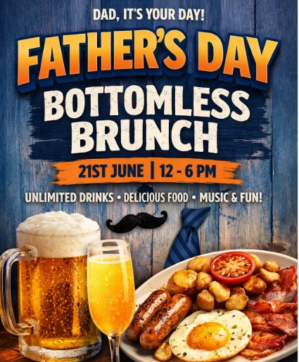 fathers day bottemless brunch - Vineyard Islington London