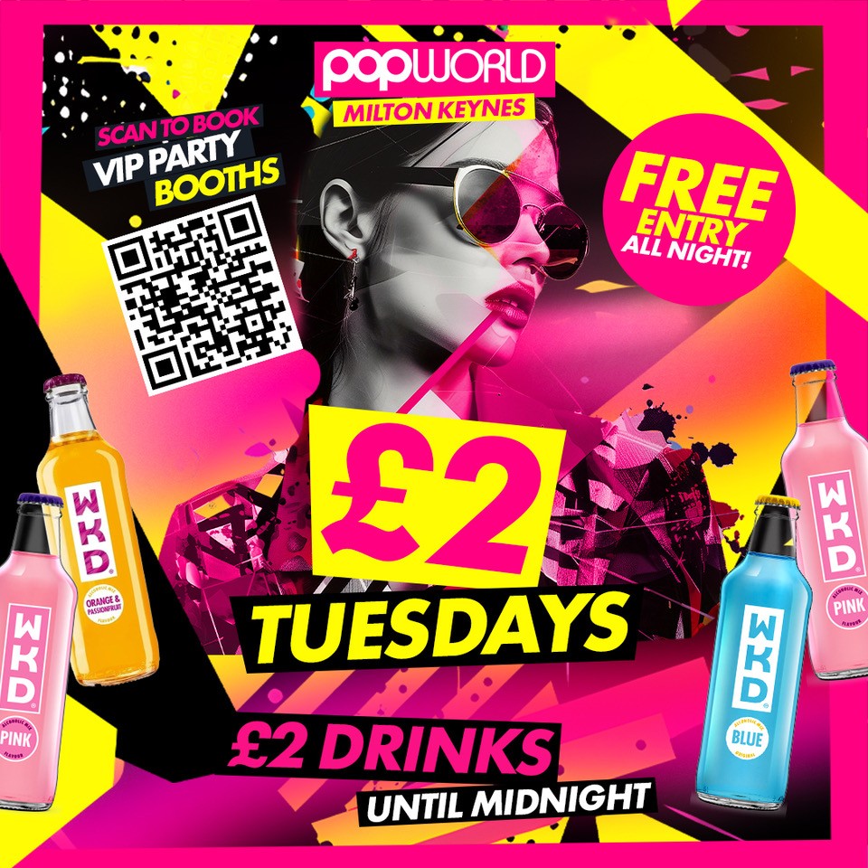Nightclub in Milton Keynes | Popworld Milton Keynes