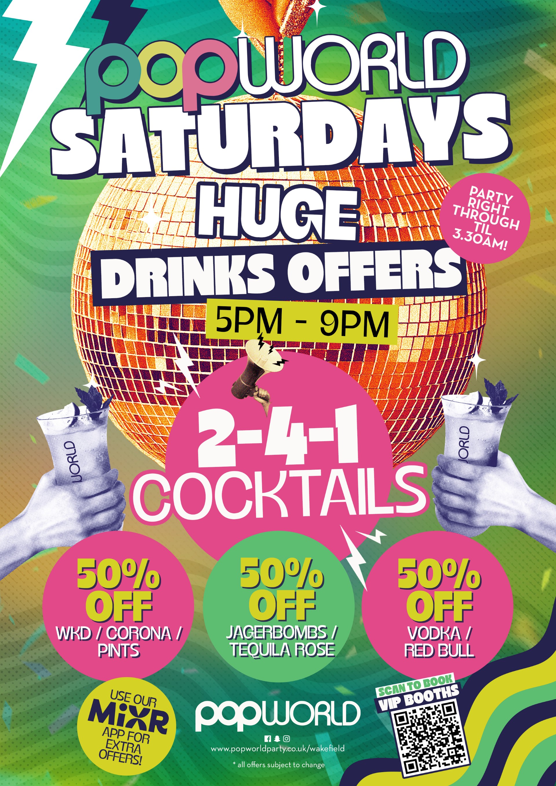 POPworld Saturdays - Popworld Wakefield