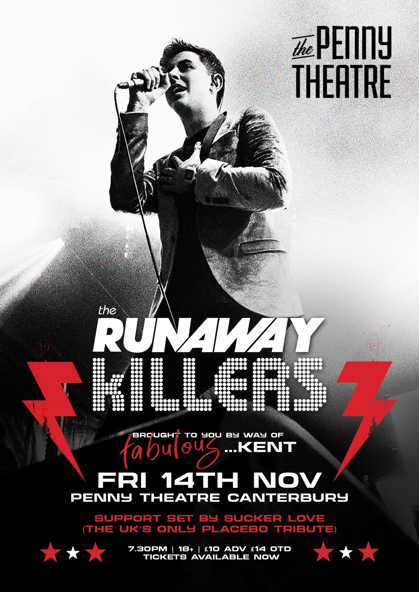 The Runaway Killers + Sucker Love - Penny Theatre Canterbury