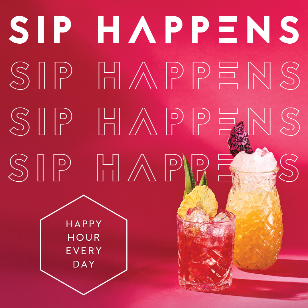 Be at One Happy Hour | Enjoy 2-4-1 Cocktails