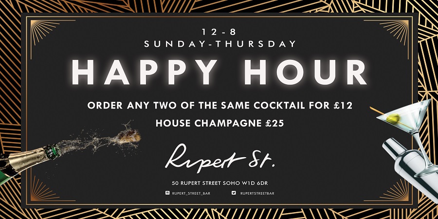 Rupert Street Happy Hour
