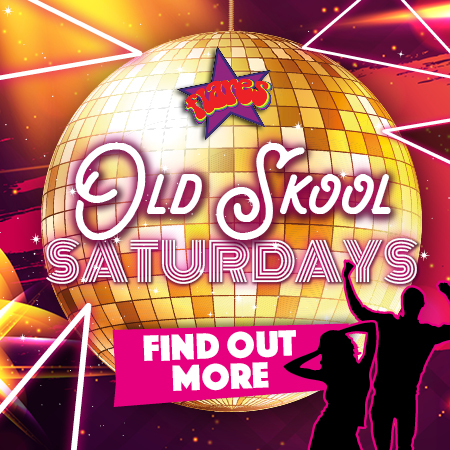 Old Skool Flares at Embassy Peterborough