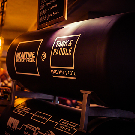 Tank & Paddle Bishopsgate | Craft Beer & Pizza in London - Bishopsgate
