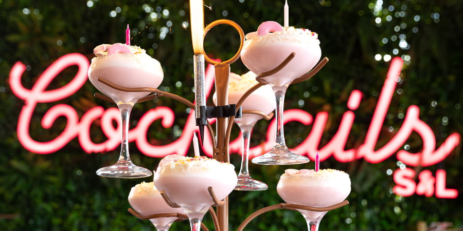 Cocktail Trees at Slug & Lettuce Leeds