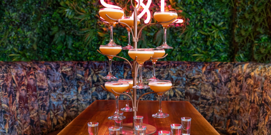 Cocktail Trees at Slug & Lettuce