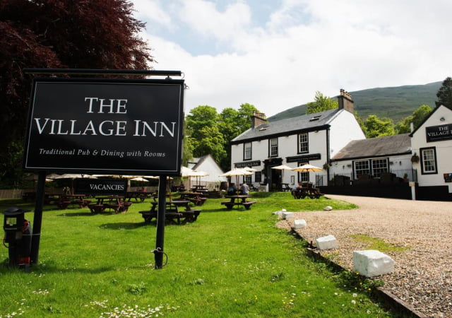 Stay With Us at Village Inn Arrochar | Arrochar Hotels Serving Breakfast