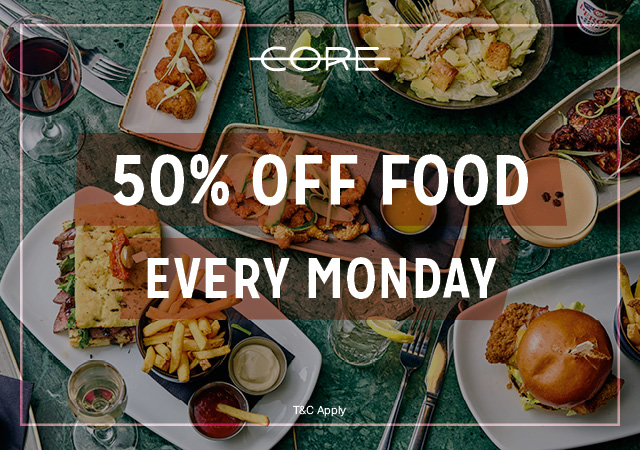 Menus | Core | Bar & Restaurant in London - Core - London