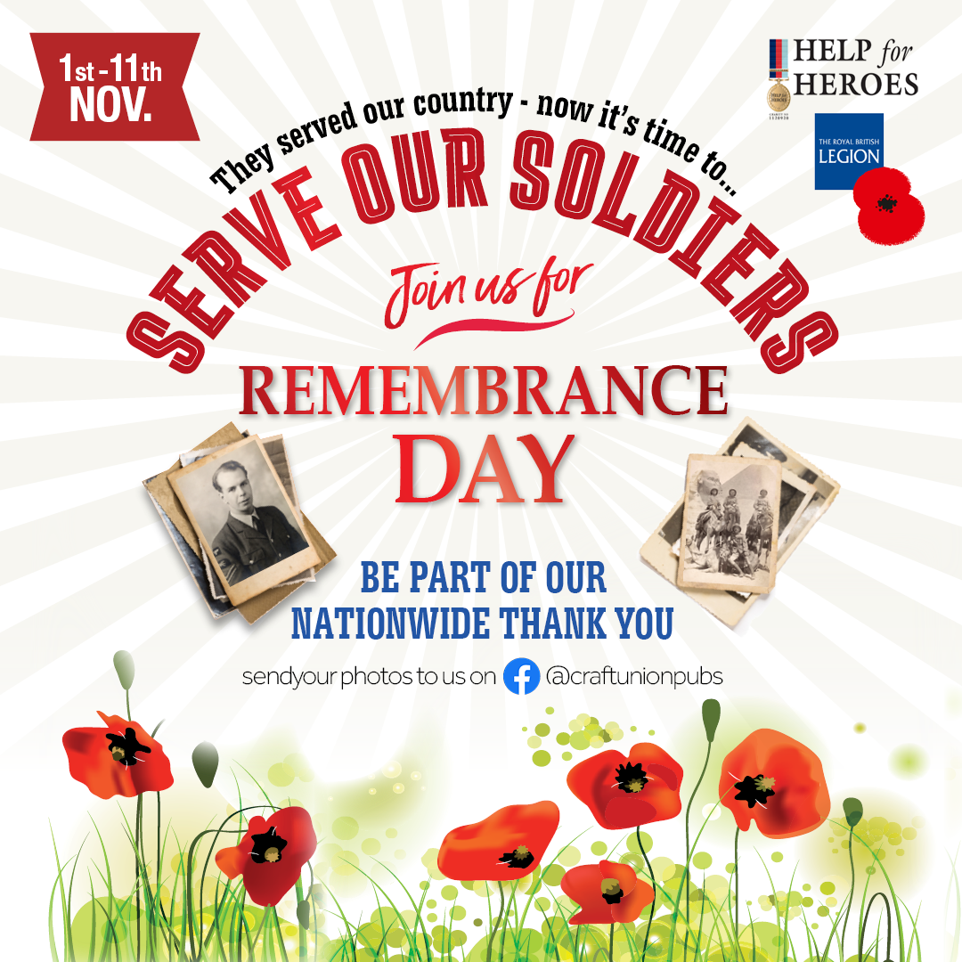 Serve Our Soldiers | Craft Union Pub Company